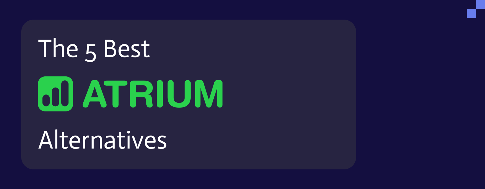 The 5 Best Atrium Sales Alternatives